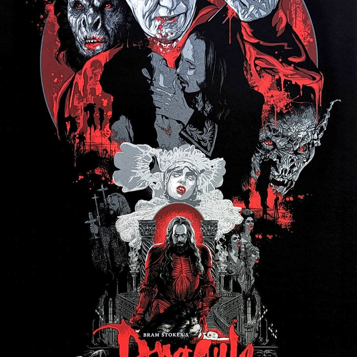 dracula poster drawing