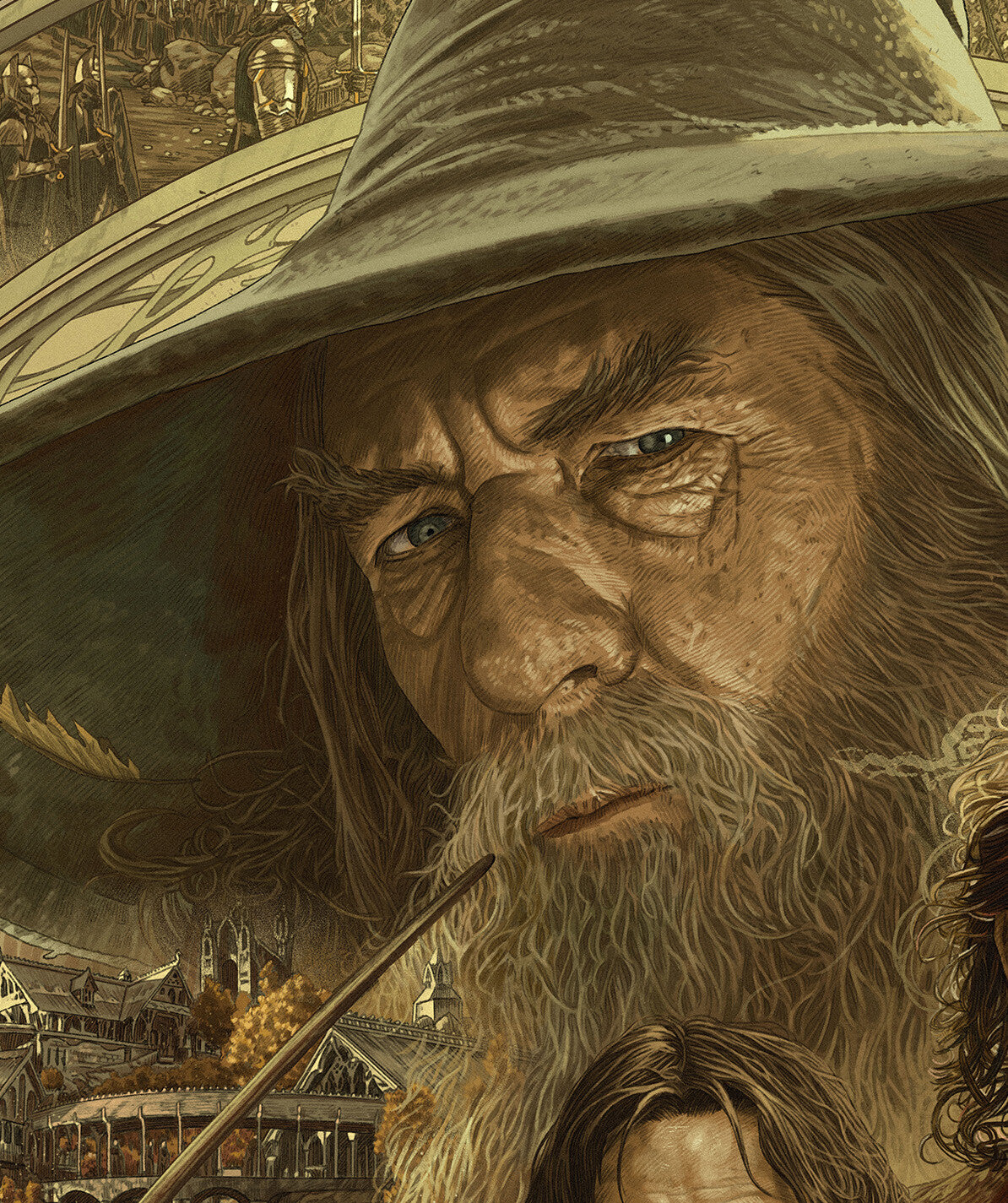 Lord of the Rings Fellowship Print by Juan Carlos Ruiz Burgos, regular ...