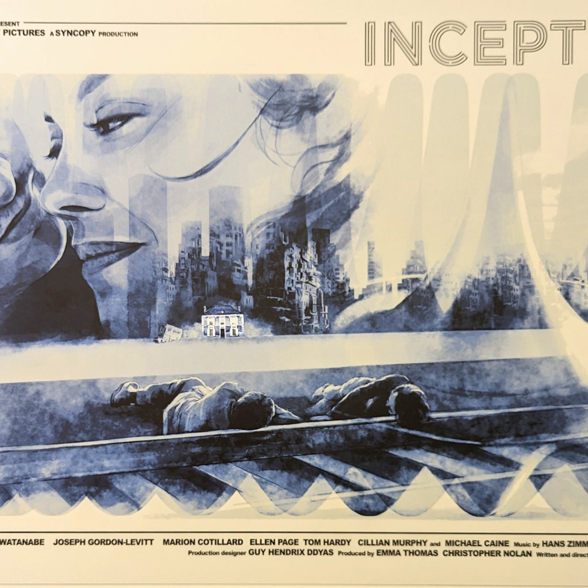 Inception by Hans Woody Limited Edition Screen Print – RARE PRINTS AND ...