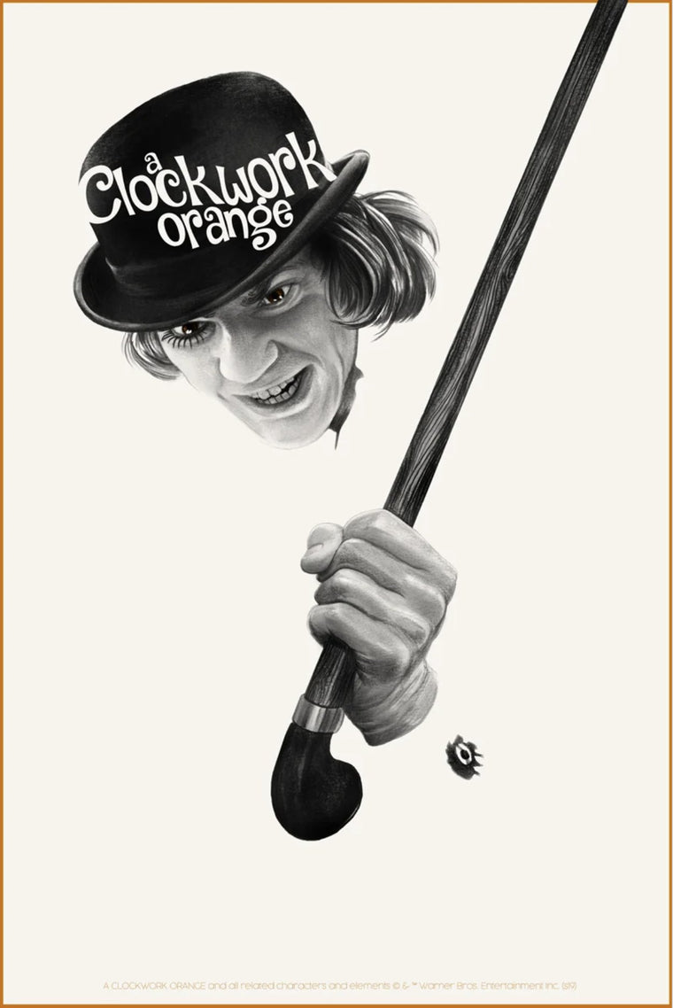 A CLOCKWORK ORANGE (regular) by Greg Ruth – RARE PRINTS AND POSTERS