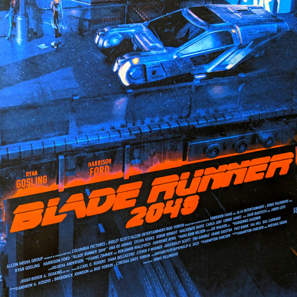 BLADE RUNNER 2049 (regular) by Chris Skinner – RARE PRINTS AND POSTERS