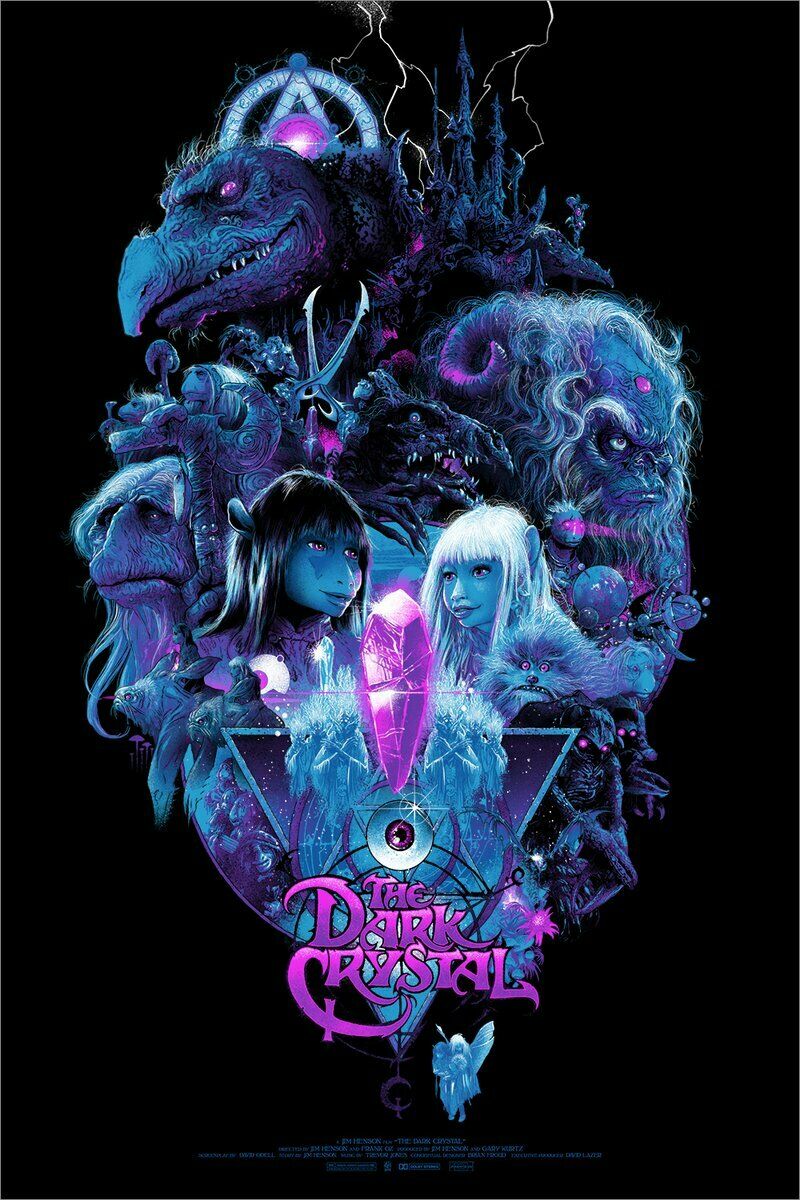 DARK CRYSTAL, THE (regular) by Vance Kelly – RARE PRINTS AND POSTERS