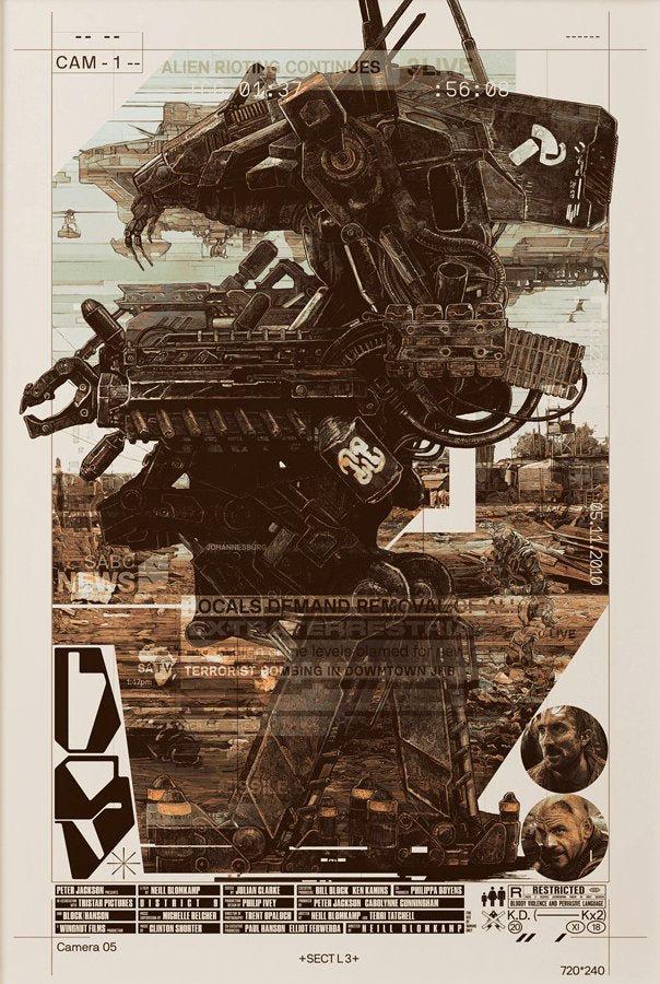 DISTRICT 9 (human) by Krzysztof Domaradzki – RARE PRINTS AND POSTERS