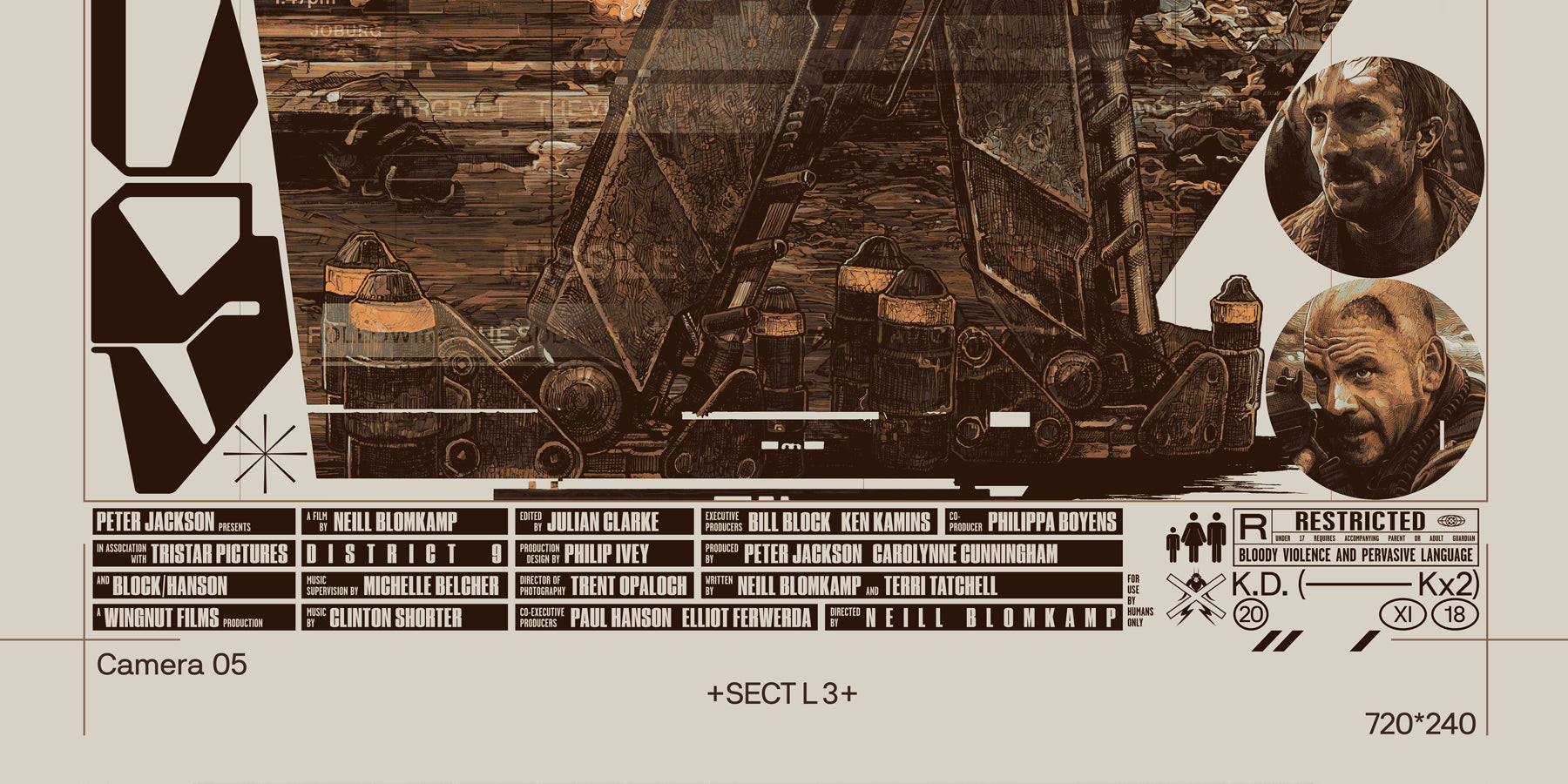 DISTRICT 9 (human) by Krzysztof Domaradzki – RARE PRINTS AND POSTERS