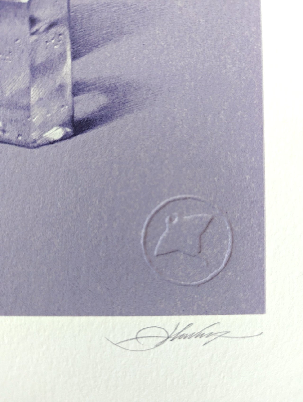 IKEBANA II (purple) by Aaron Horkey – RARE PRINTS AND POSTERS