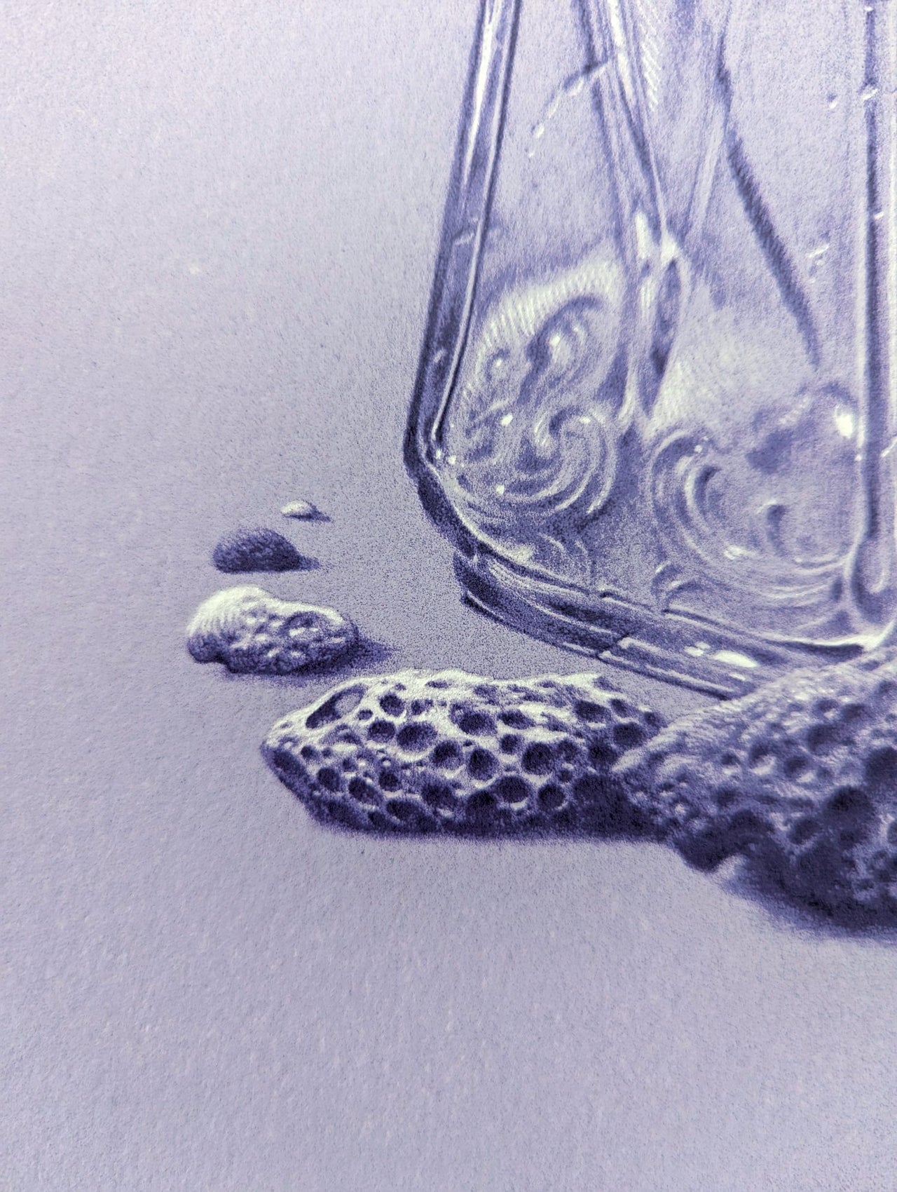 IKEBANA II (purple) by Aaron Horkey – RARE PRINTS AND POSTERS