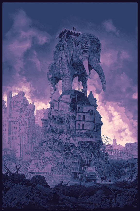 Daniel Danger - We're Kept Awake - Dusk Edition Limited Art Print ...