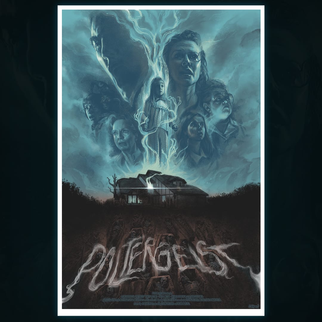 Poltergeist Screen Print by Barret Chapman - Limited Edition 24x36 ...