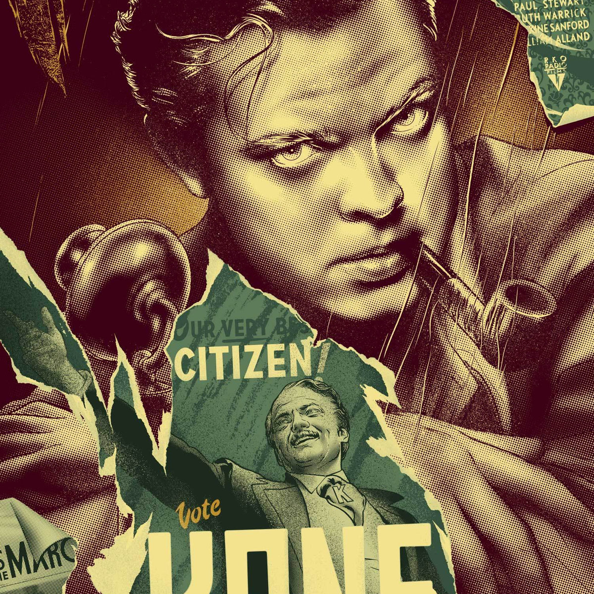 CITIZEN KANE (money variant) by Martin Ansin – RARE PRINTS AND POSTERS