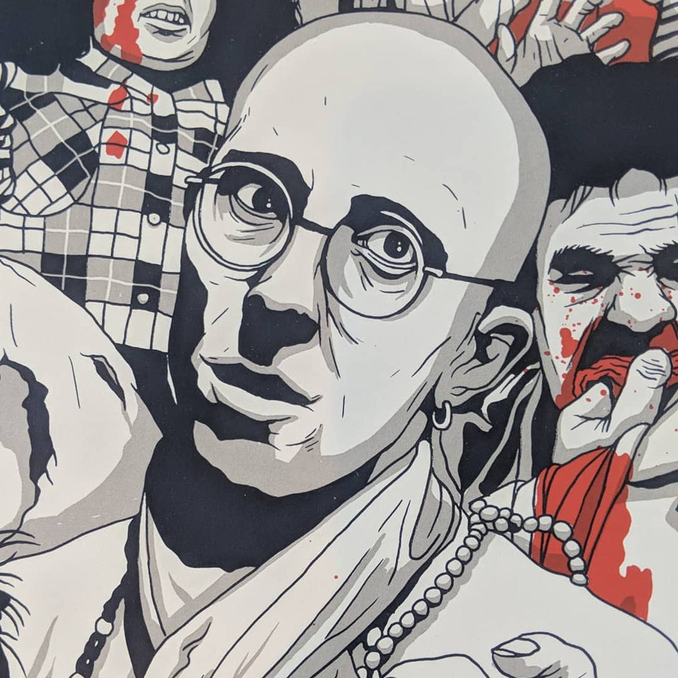 DAWN OF THE DEAD (regular) by Jeff Proctor – RARE PRINTS AND POSTERS