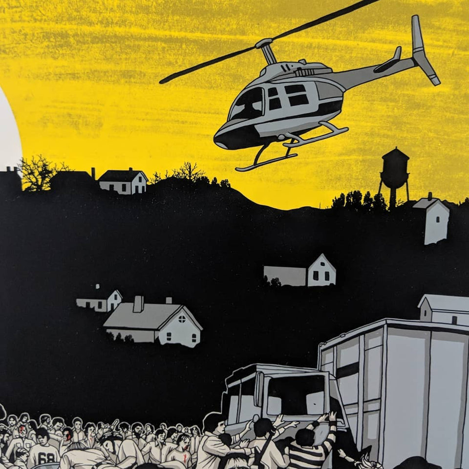 DAWN OF THE DEAD (regular) by Jeff Proctor – RARE PRINTS AND POSTERS