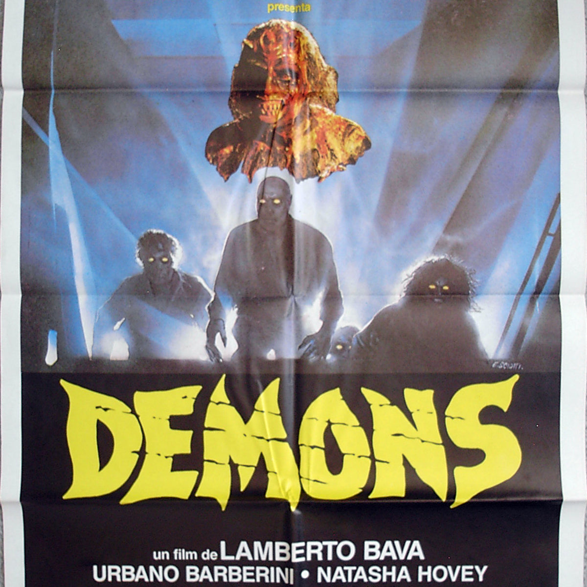 DEMONS - Spanish poster – RARE PRINTS AND POSTERS