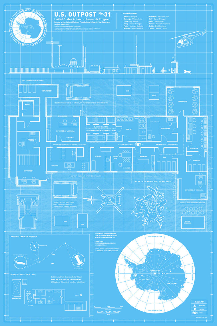 THE THING by Anthony Petrie – RARE PRINTS AND POSTERS