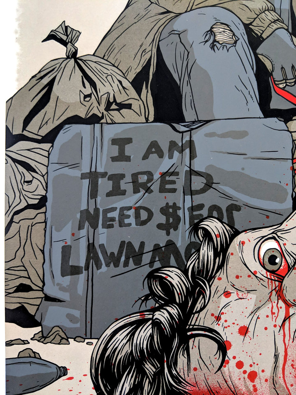 HOBO WITH A SHOTGUN by Jeff Proctor – RARE PRINTS AND POSTERS