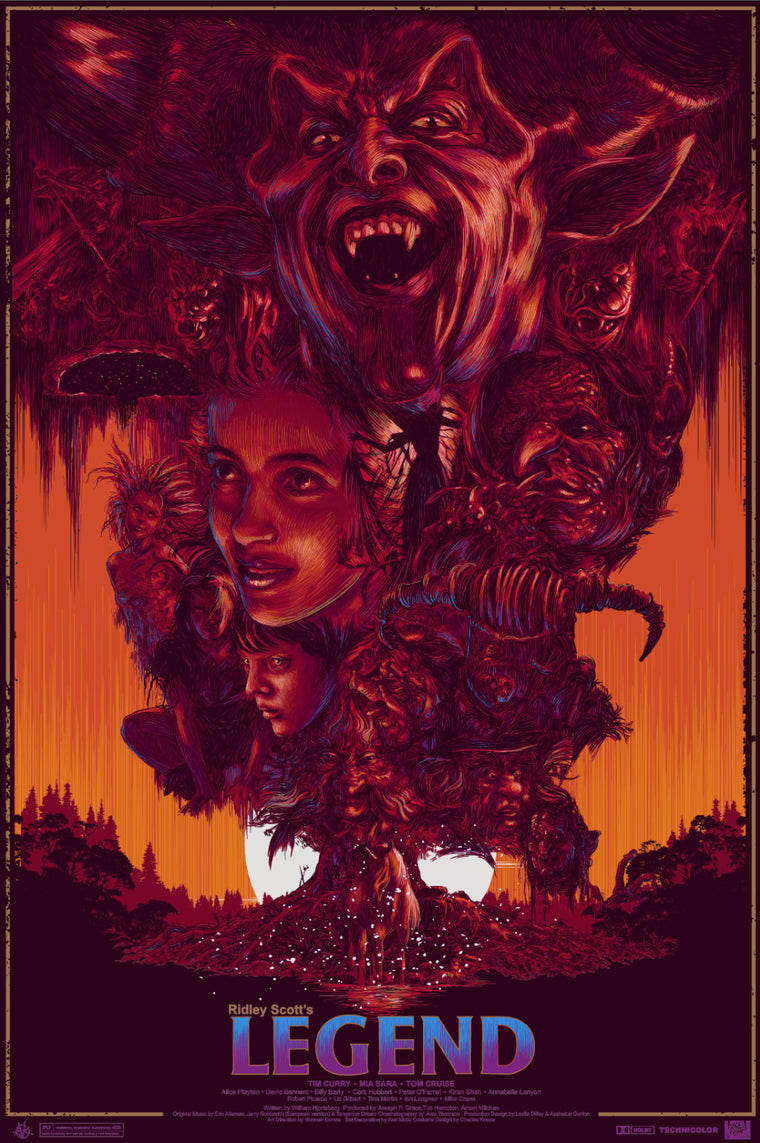 Legend Regular by Vance Kelly Limited Screen Print – RARE PRINTS AND ...