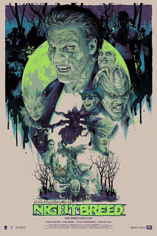 NIGHTBREED (regular) by Vance Kelly – RARE PRINTS AND POSTERS