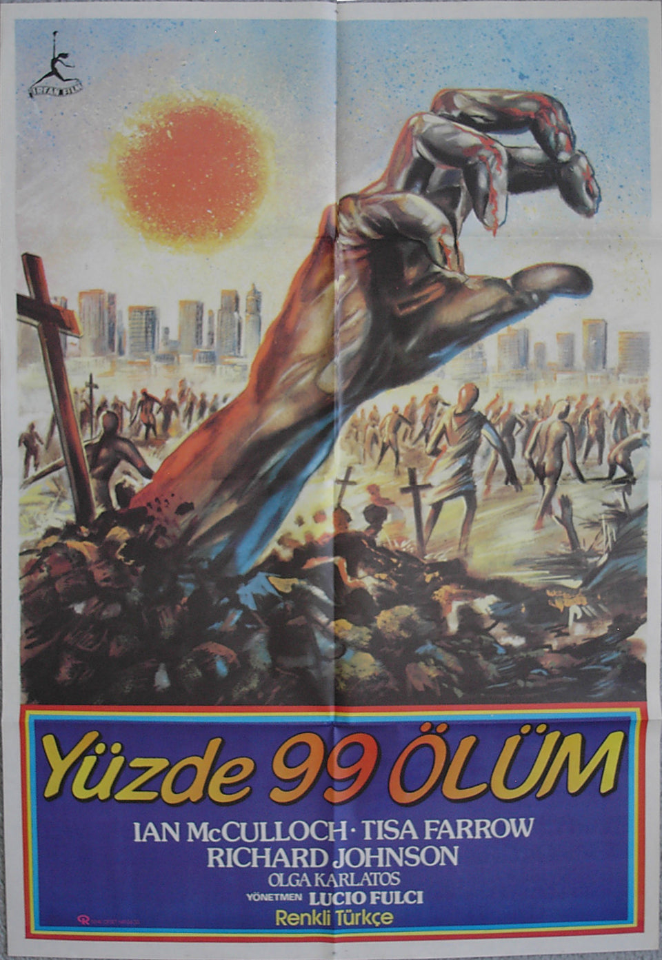 ZOMBIE - Turkish poster – RARE PRINTS AND POSTERS